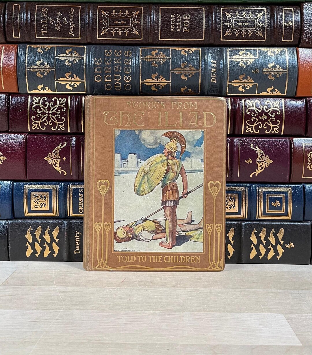 Stories From the Iliad by Jeanie Lang, Illustrated by W. Heath Robinson ...