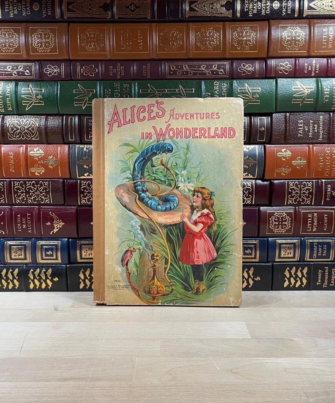 Early 1900s Alice in Wonderland Book, Sir John Tenniel Illustrations - Etsy