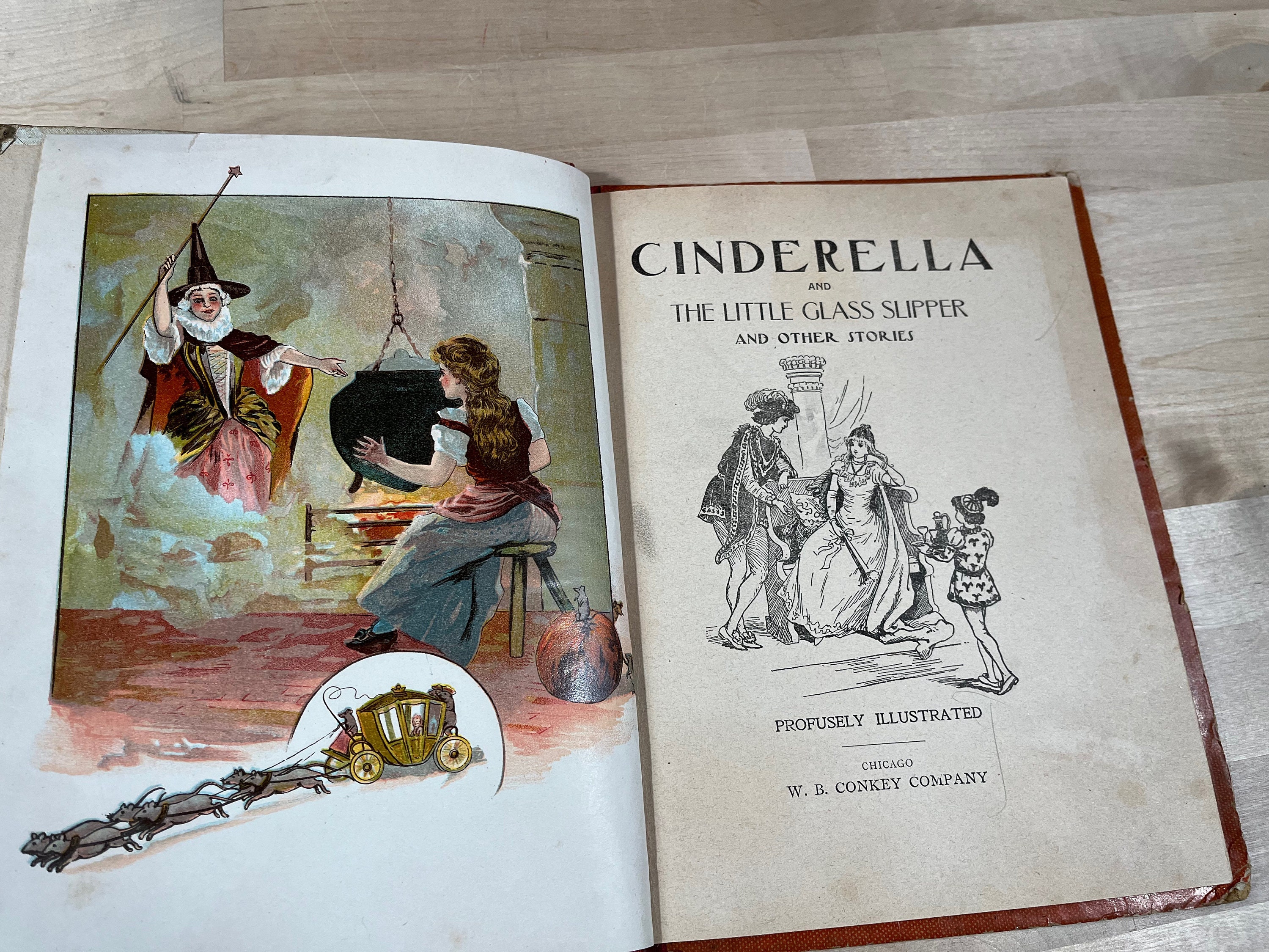 Cinderella and the Glass Slipper: Early 1900's Edition - Etsy