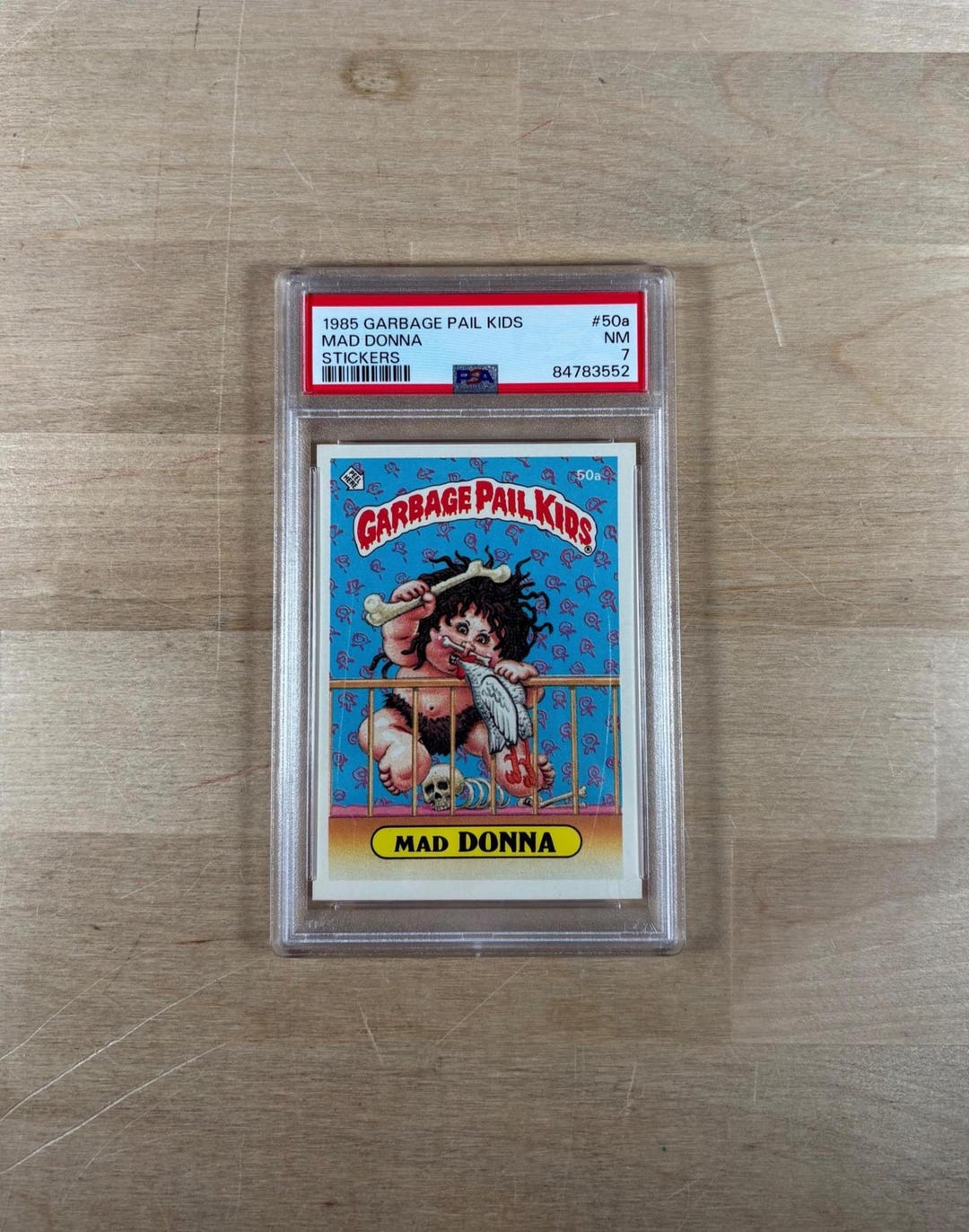 Garbage Pail Kids: Mad Donna, Series 2, PSA Graded 7 - Etsy