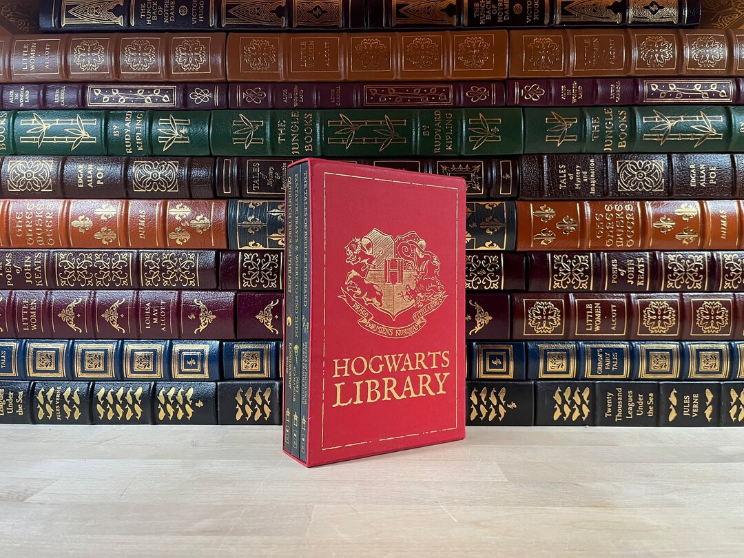 Hogwarts Library by JK Rowling, First Edition and Sixth Printing Set ...