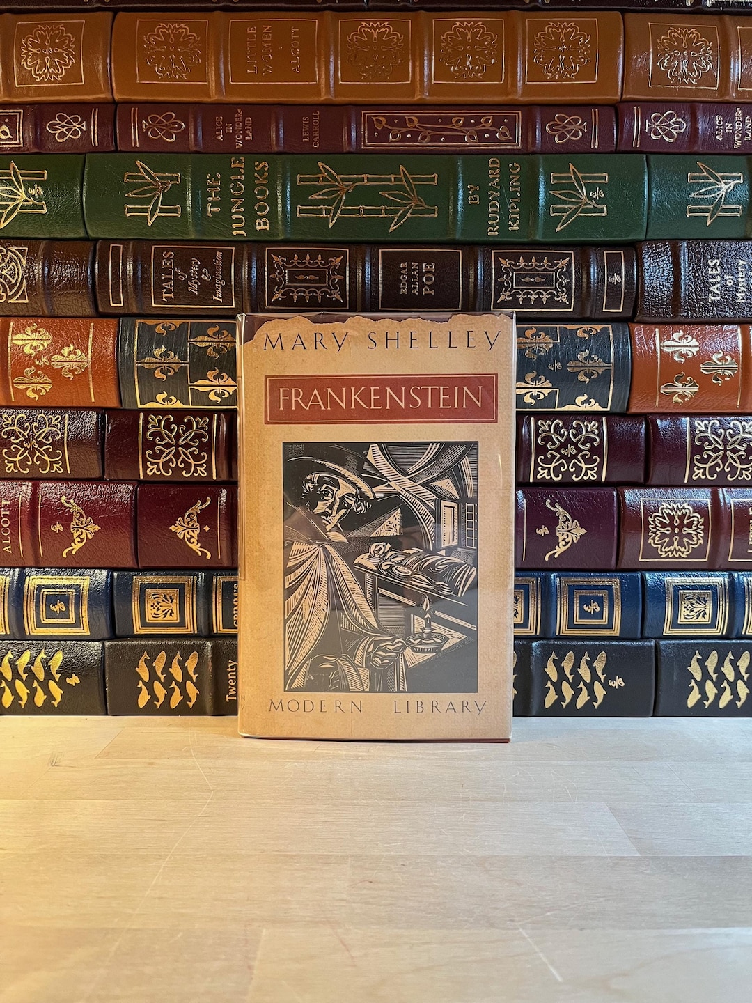Frankenstein by Mary Shelley, Modern Library First Edition With ...