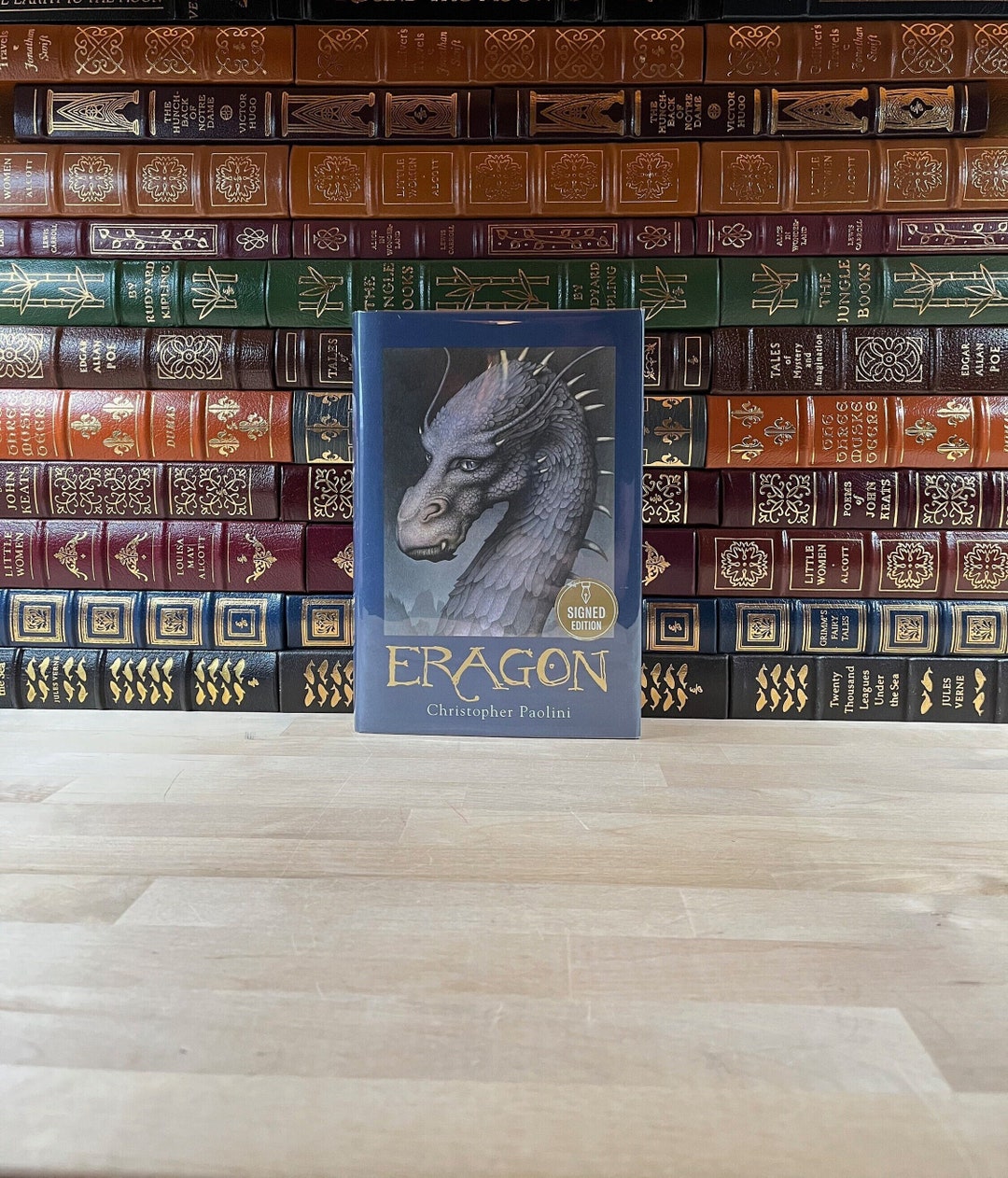 Signed, Eragon by Christopher Paolini, First Edition and First Printing ...