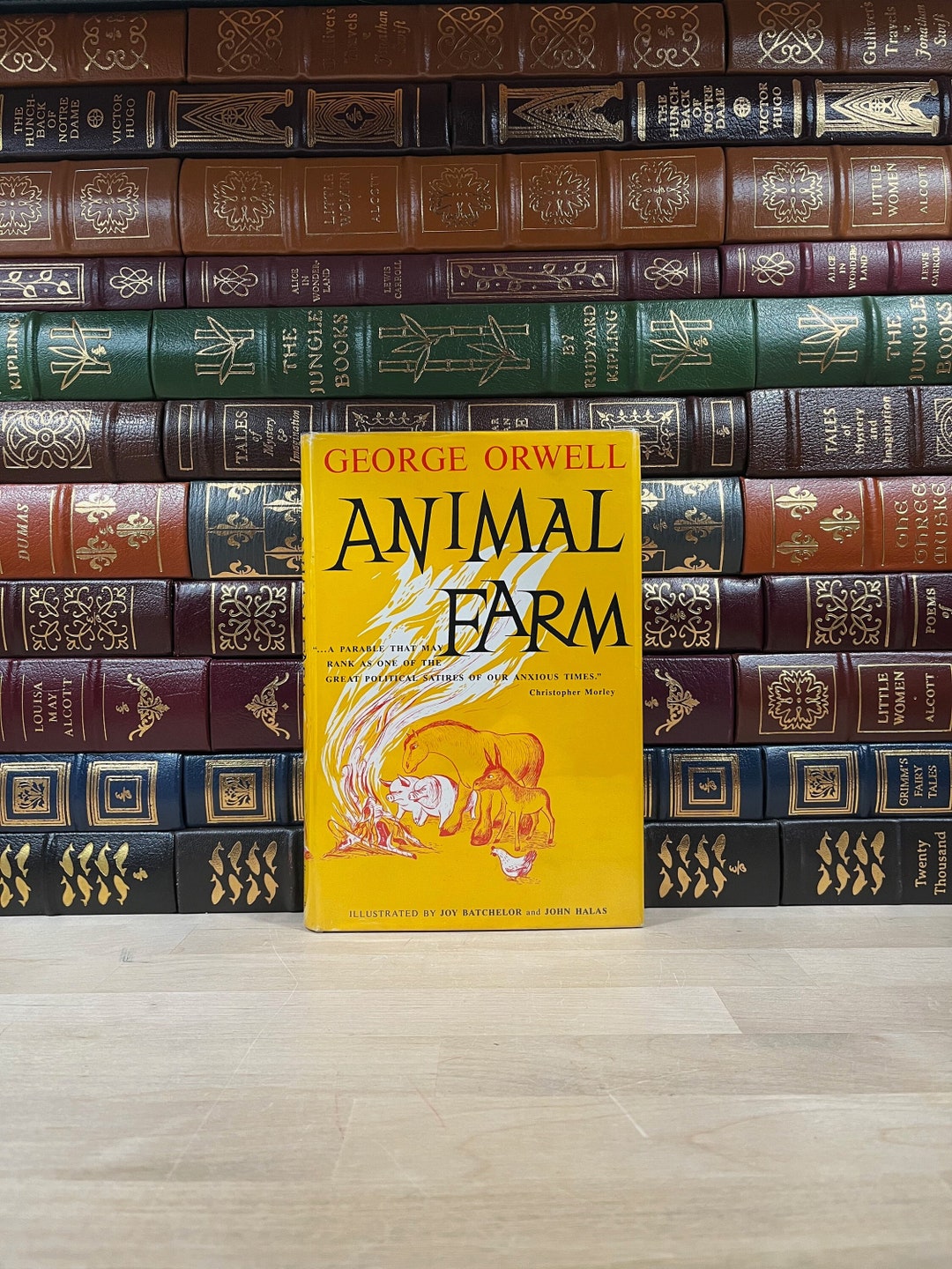 Animal Farm by George Orwell, Early 1954 Edition, Illustrated by Joy ...