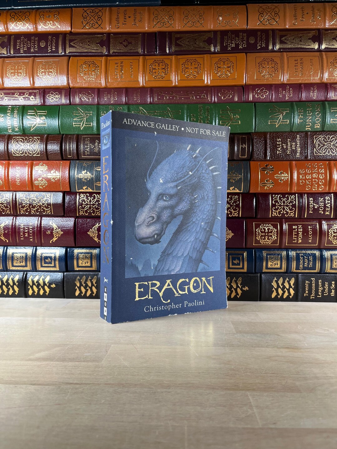 Signed, Eragon by Christopher Paolini, First Edition and First Printing ...