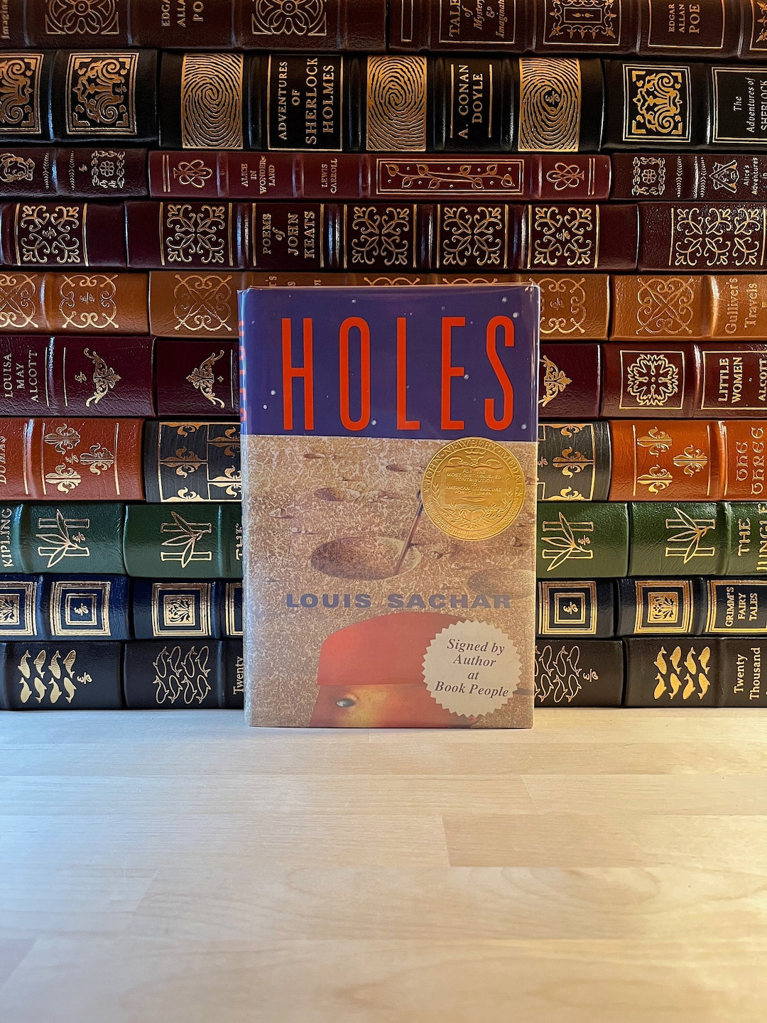 Signed, Holes by Louis Sachar, First Edition and Tenth Printing ...