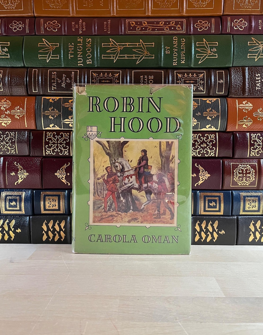 Robin Hood, Carola Oman, Illustrated by S. Van Abbe, Vintage Book ...