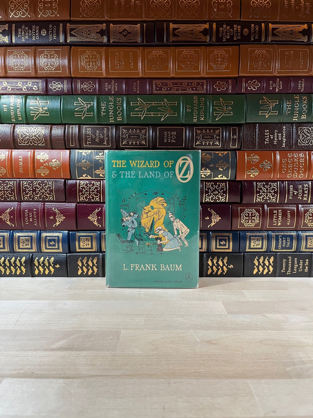 Scarce, Very Collectible Looking Glass Library Edition of the Wizard of ...