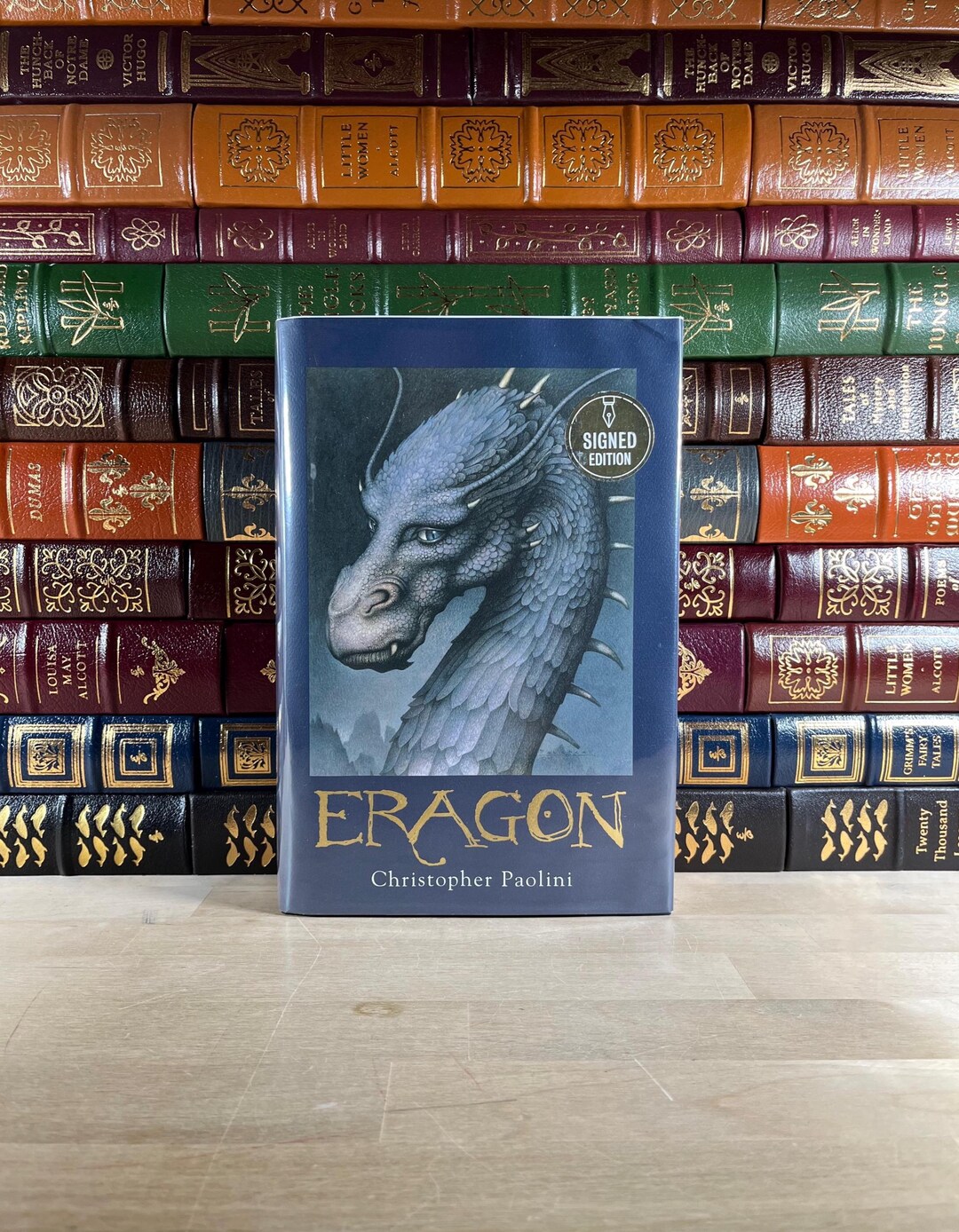 Eragon by Christopher Paolini: Signed, First Edition, First Printing ...