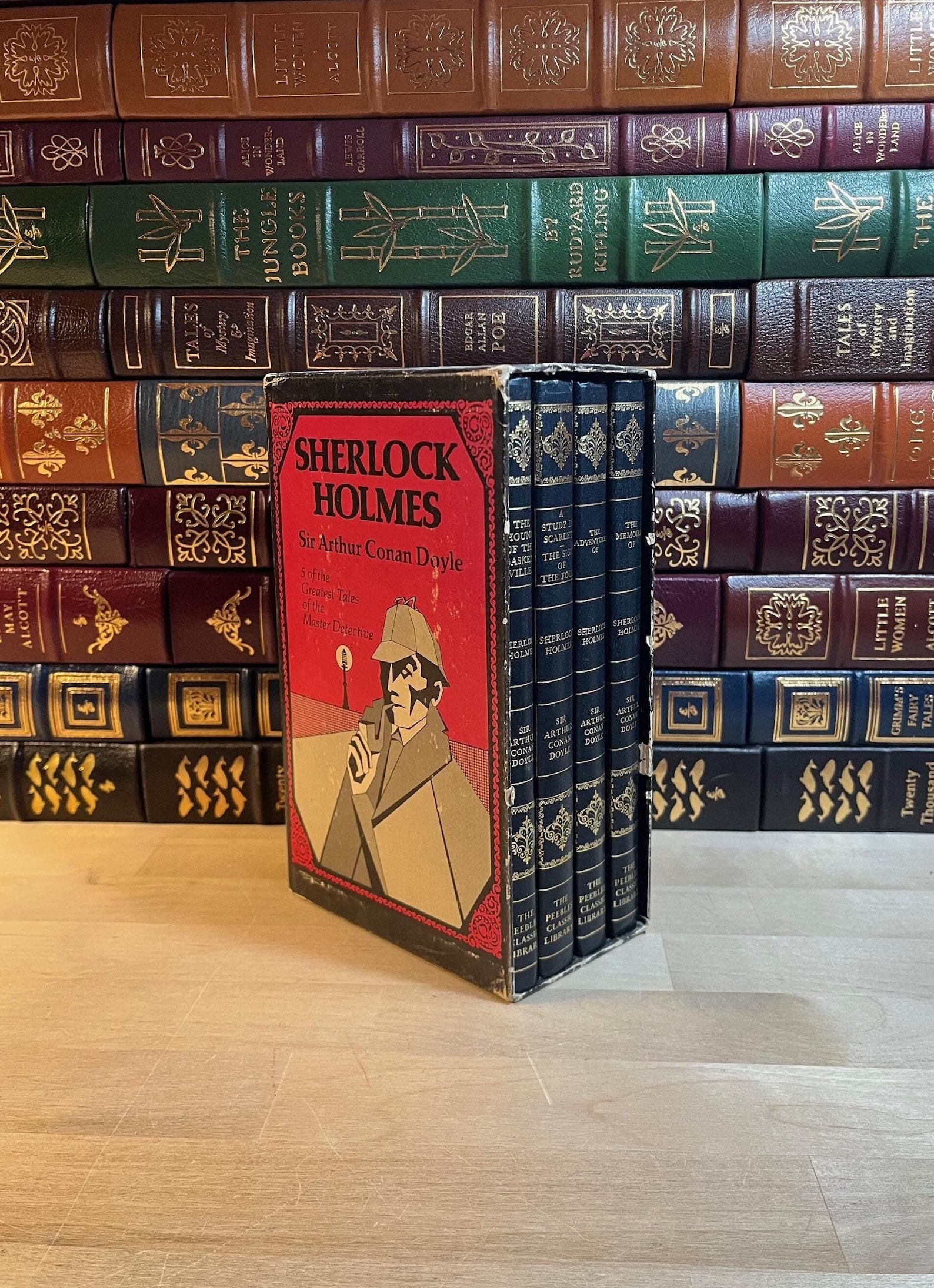Vintage Sherlock Holmes Stories Set: Peebles Press, 1975 - Etsy