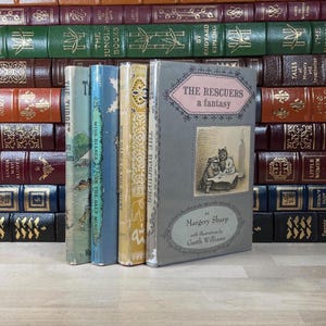 The Rescuers by Margery Sharp: First Edition Set, Illustrated, 1959 ...