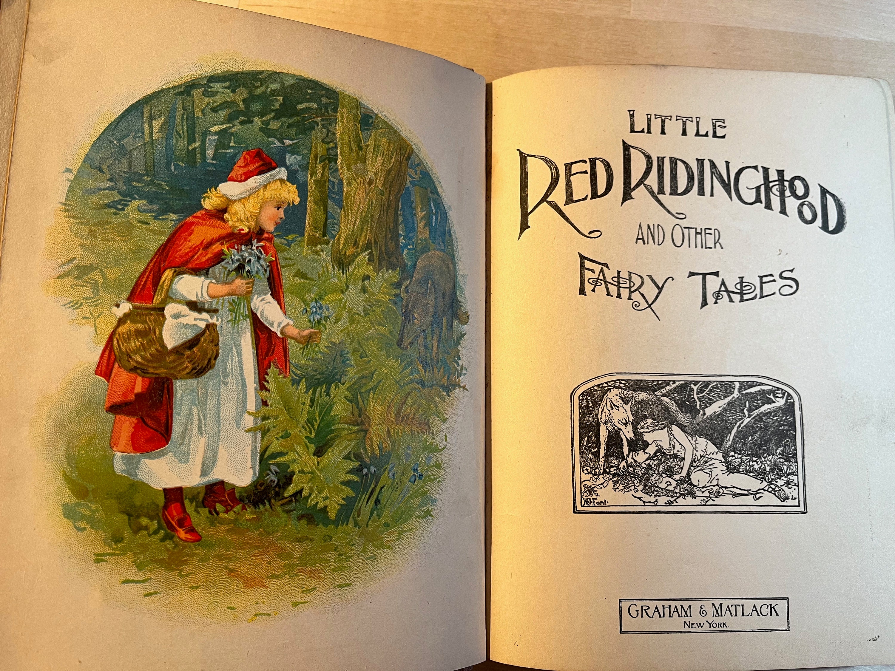 Red Riding Hood Traditional Story