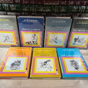 Chronicles of Narnia First Edition Set, Illustrated by Pauline Baynes ...