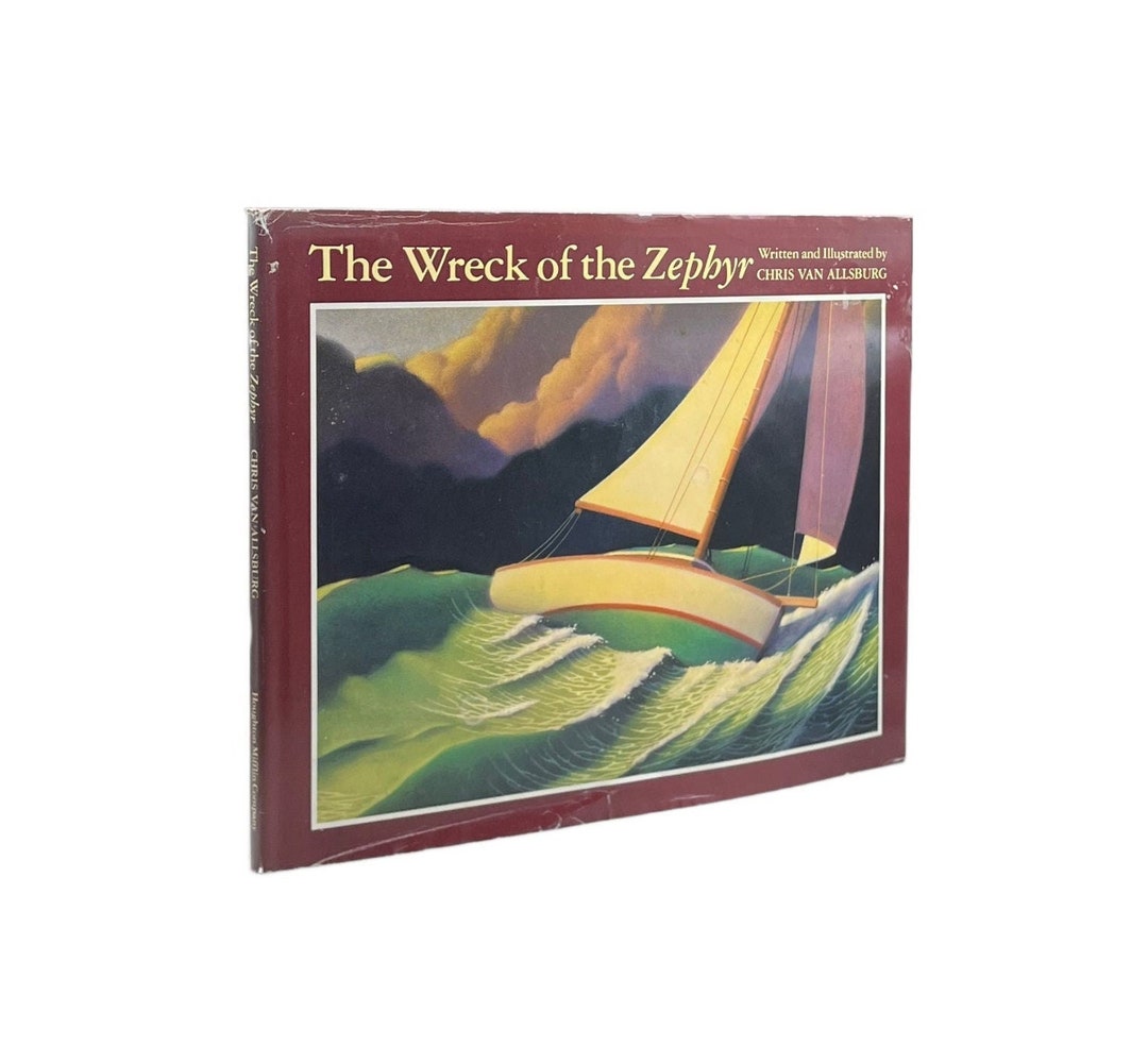 The Wreck of the Zephyr Chris Van Allsburg first Edition - Etsy