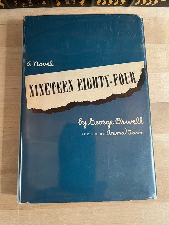 1984 Original Book Cover