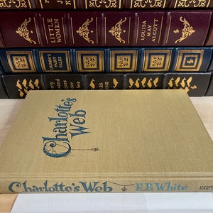 Charlotte's Web by E.B. White, First Edition and Stated First Printing ...