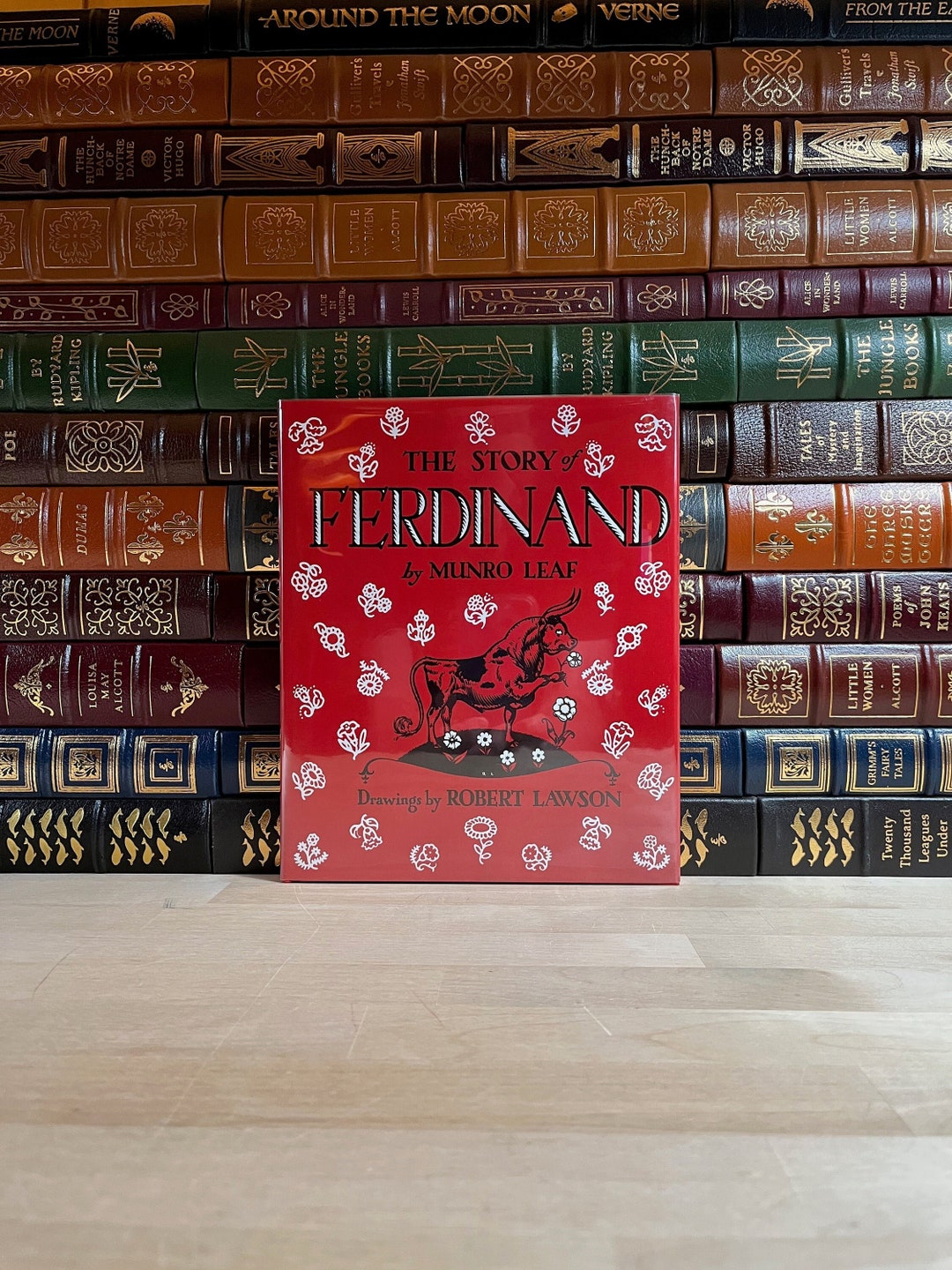 The Story Of Ferdinand The Bull By Munro Leaf Illustrated By Etsy
