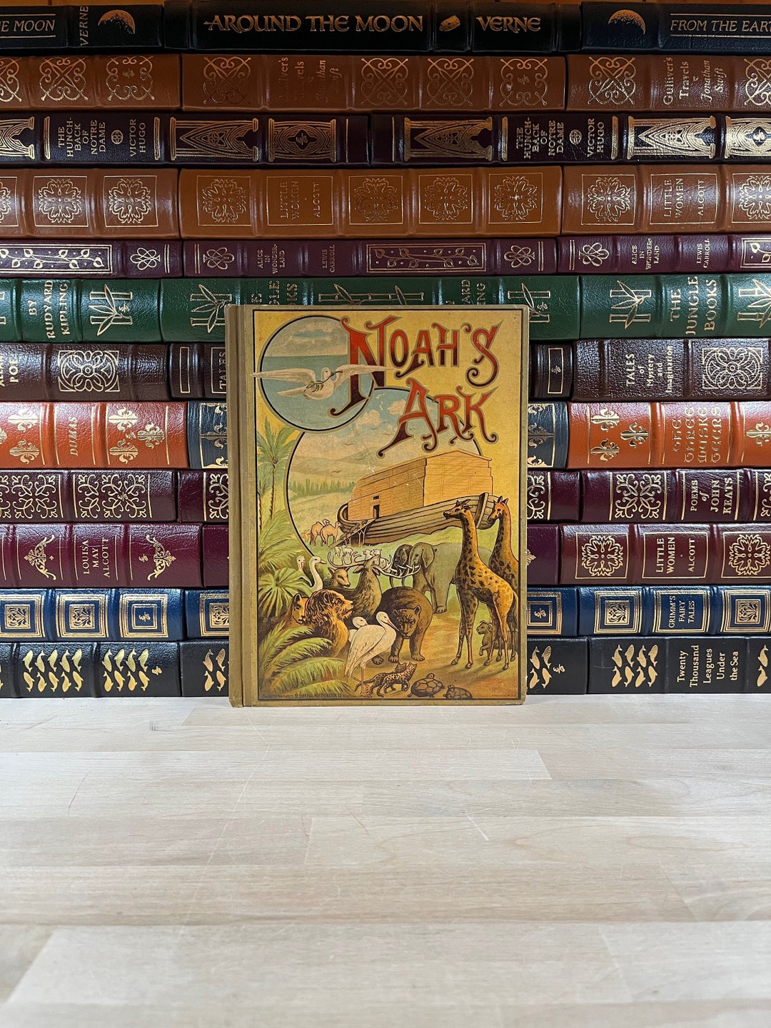 Noah's Ark Stunningly Illustrated 1881 R. Worthington - Etsy