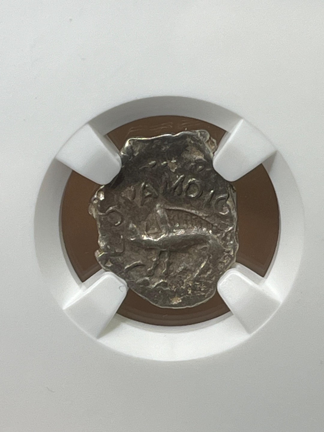 Sequani Tribe, Silver Quinarius, Ca. Mid-1st Century BC, NGC Extra Fine ...