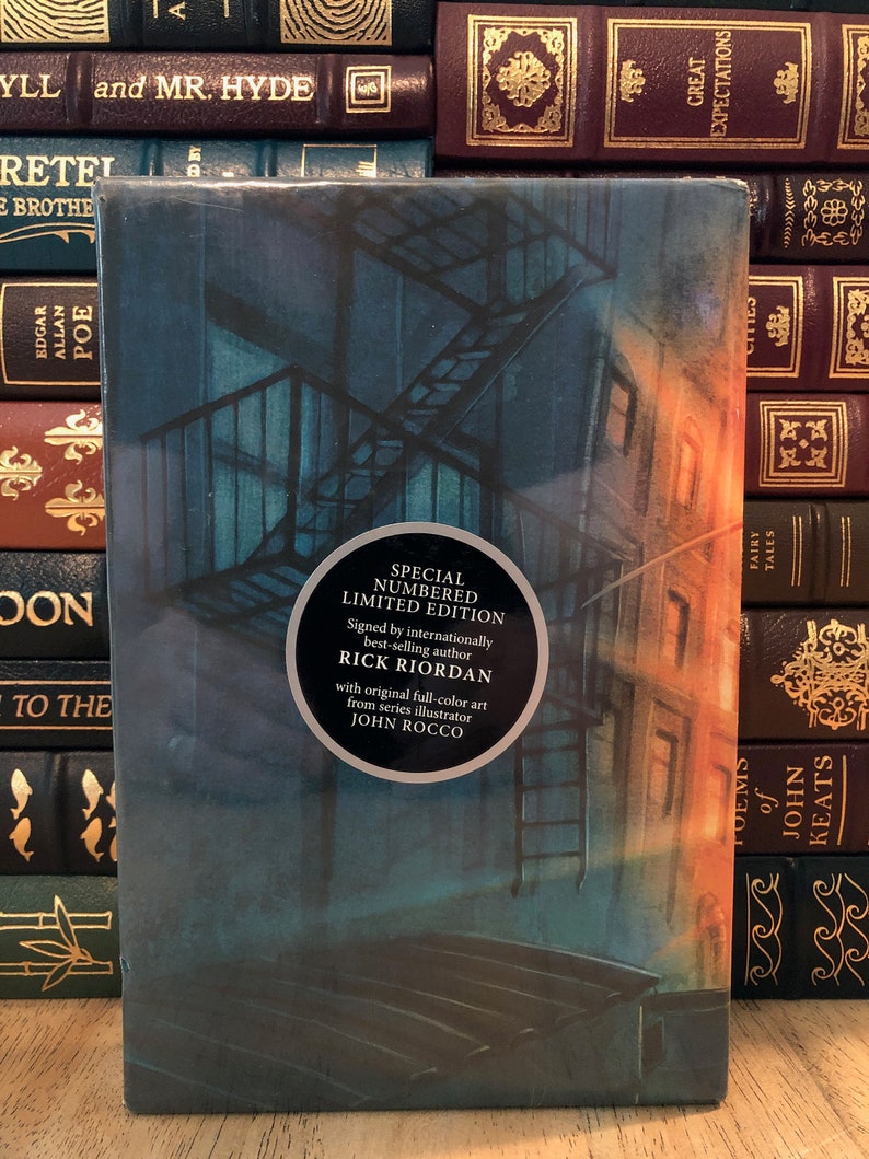 SIGNED: The Hidden Oracle by RICK RIORDAN Special Numbered | Etsy