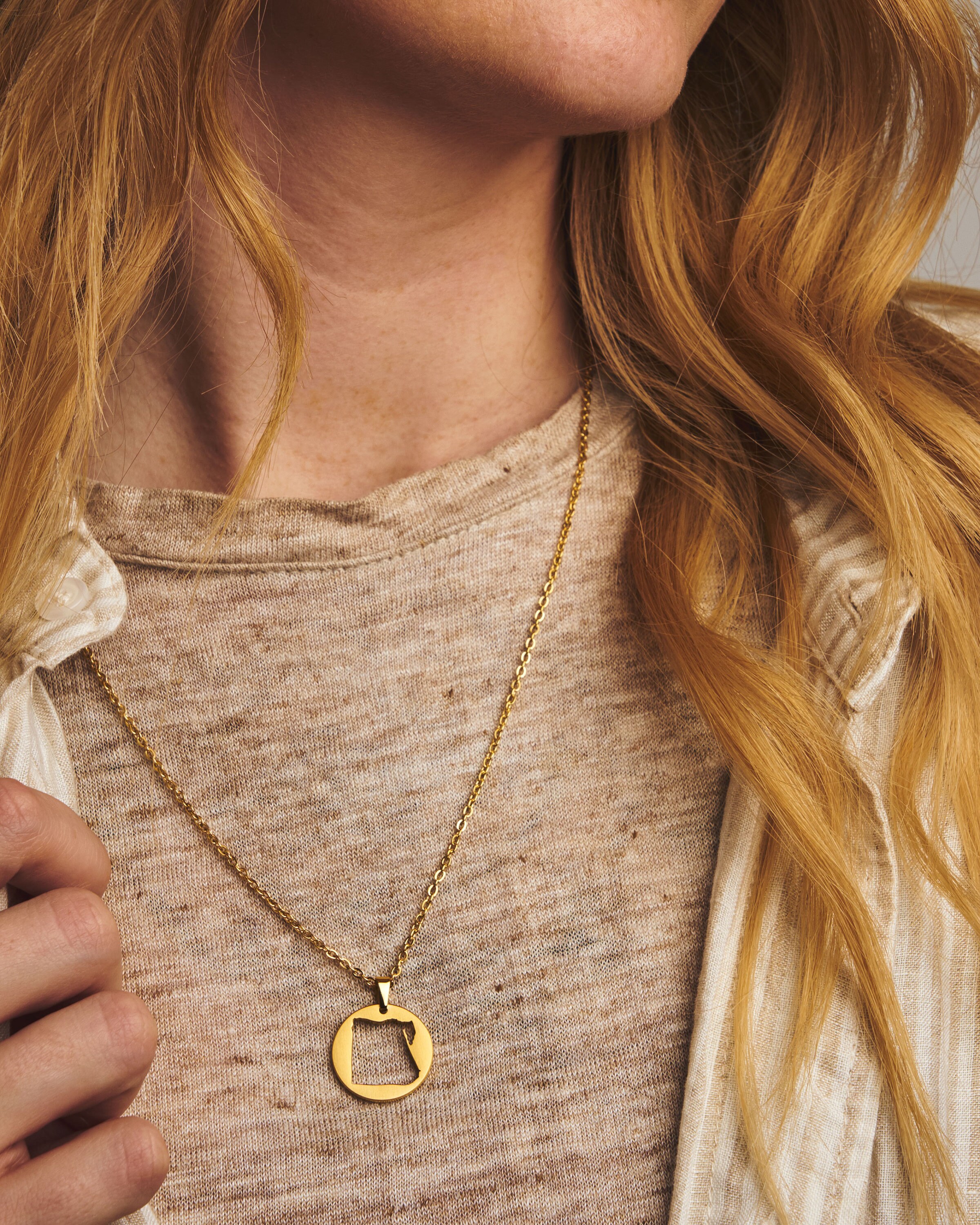 Iran Map Necklace Iran Country Necklace 18K Gold Plated - Etsy