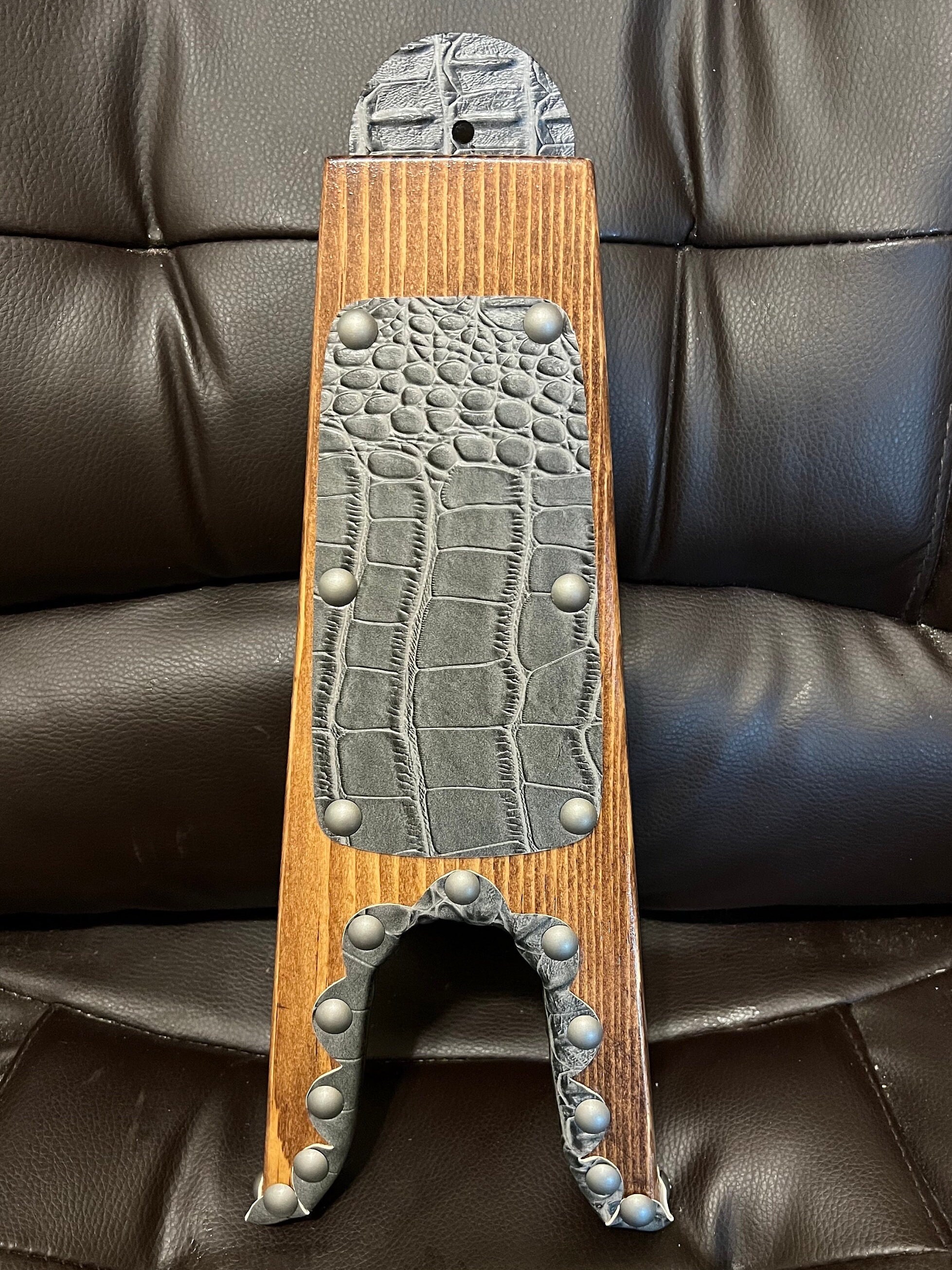 The Old Western Bootjack, Boot Puller, Shoe Remover Grey Croc - Etsy