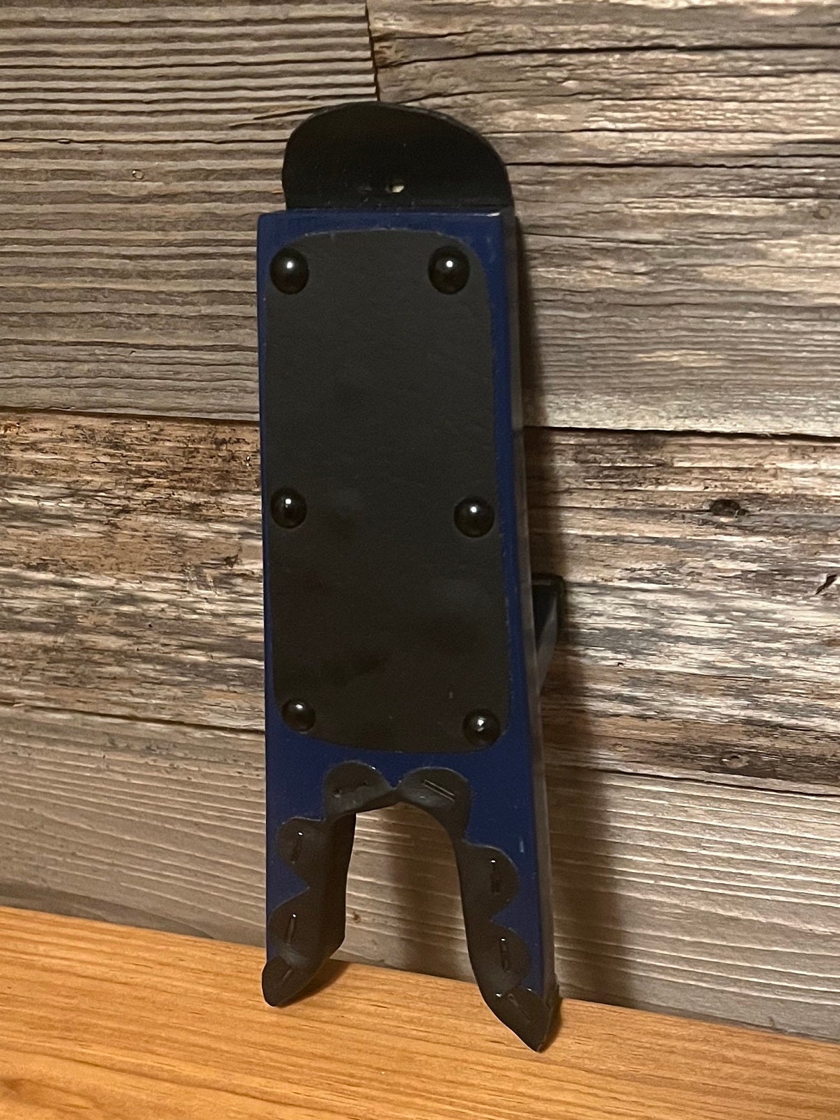 JUNIOR JACK Navy Blue Wooden Boot Jack Boot Puller Shoe Remover W/black ...