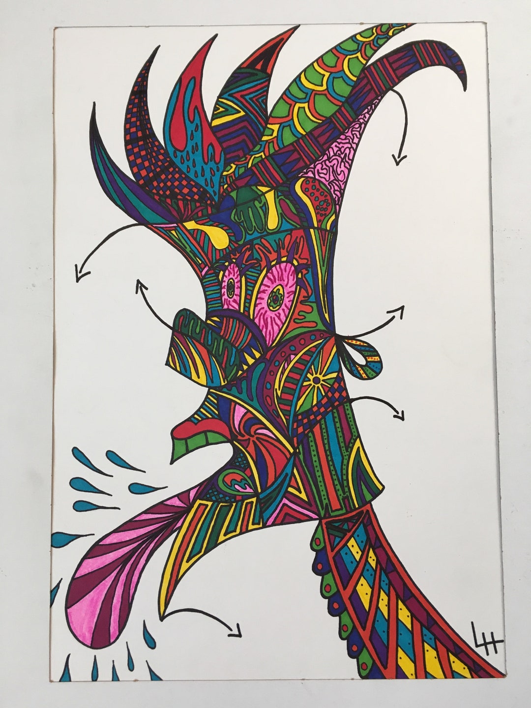 Original Psychedelic Art - Etsy