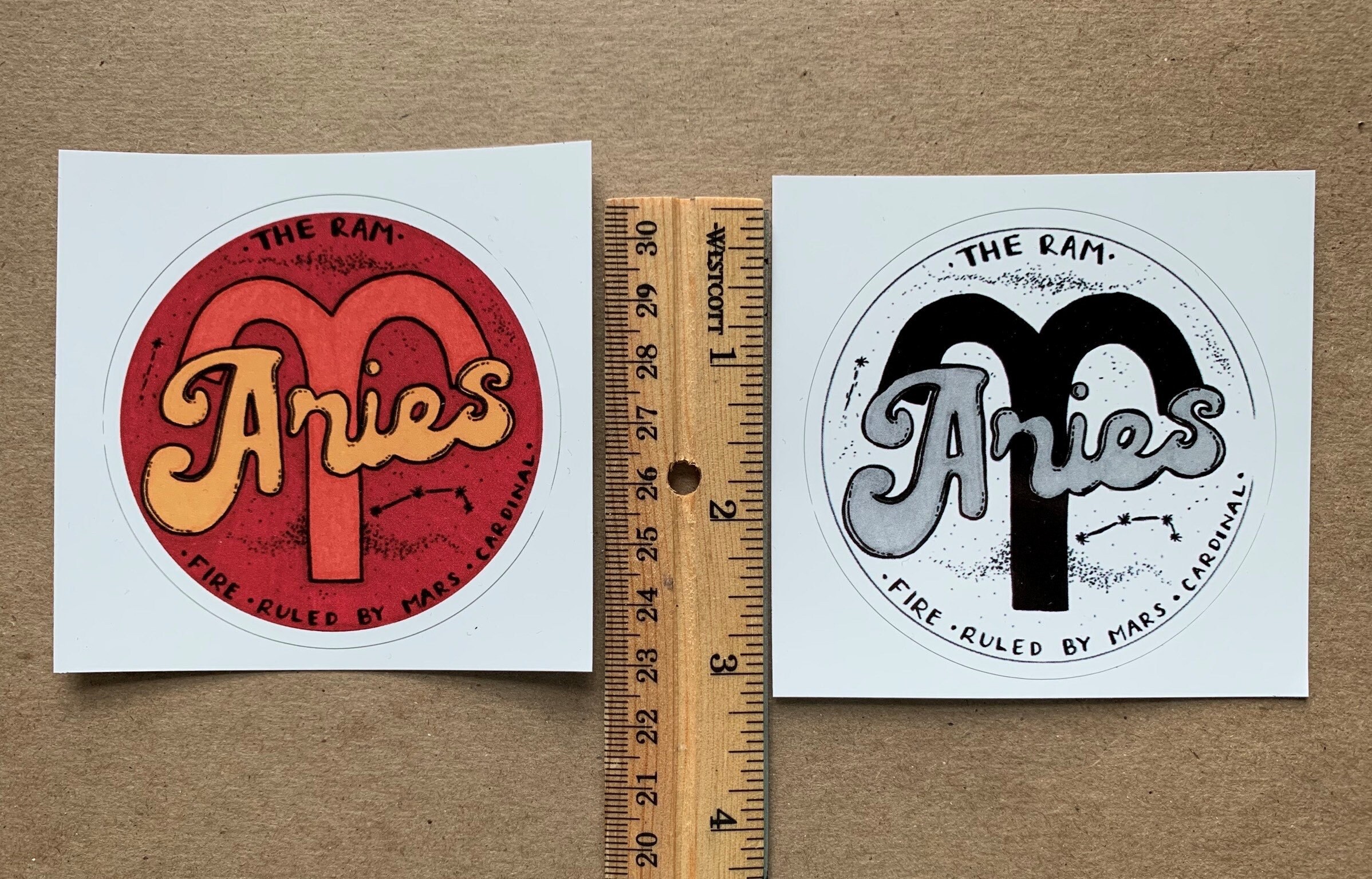 Zodiac Sign Stickers - Etsy