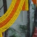 Pack of 10 Artificial Marigold Garlands Flower Strings Wedding Mehndi ...