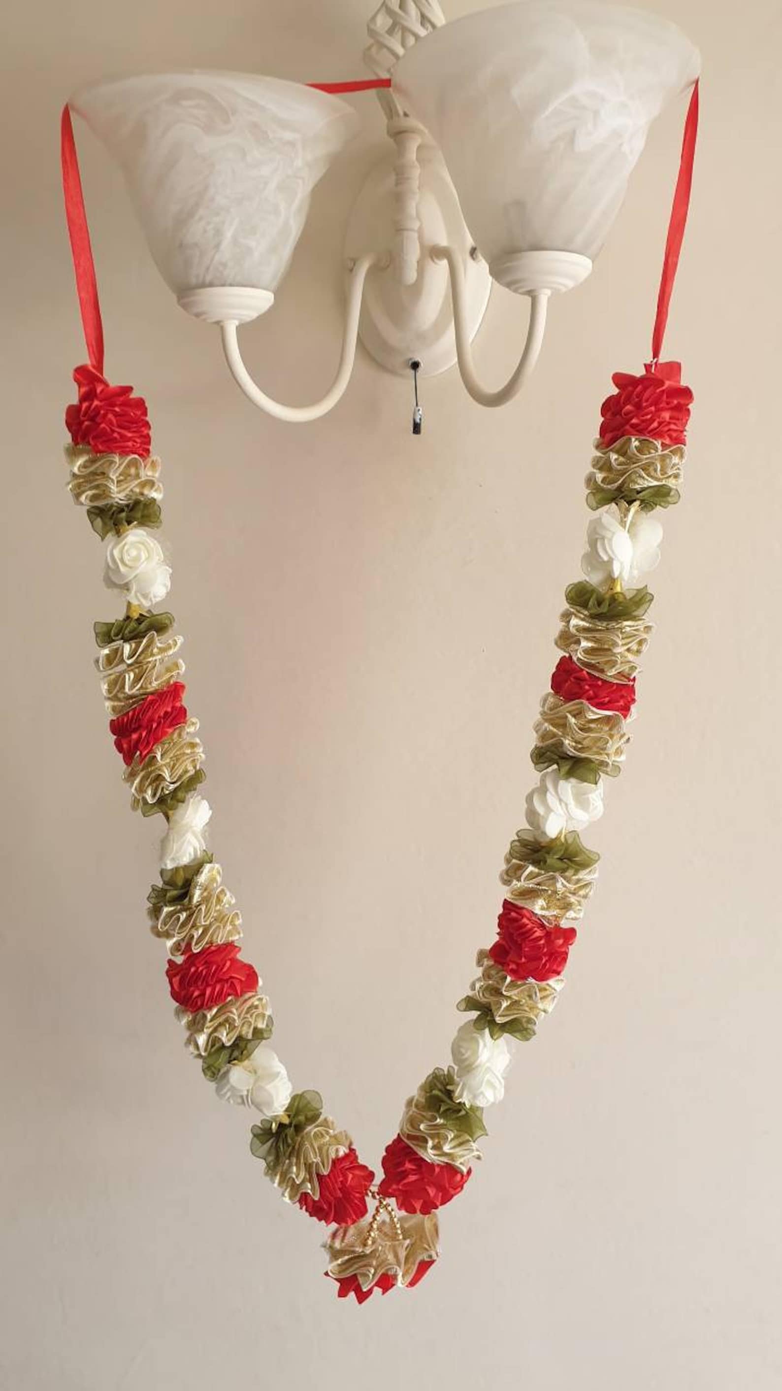Artificial Indian Mala/garland/haar Jaimala Shaadi Indian - Etsy UK
