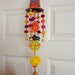 Indian Handcrafted Wind Chimes Rajasthani With Bells Marigold Pom Poms ...