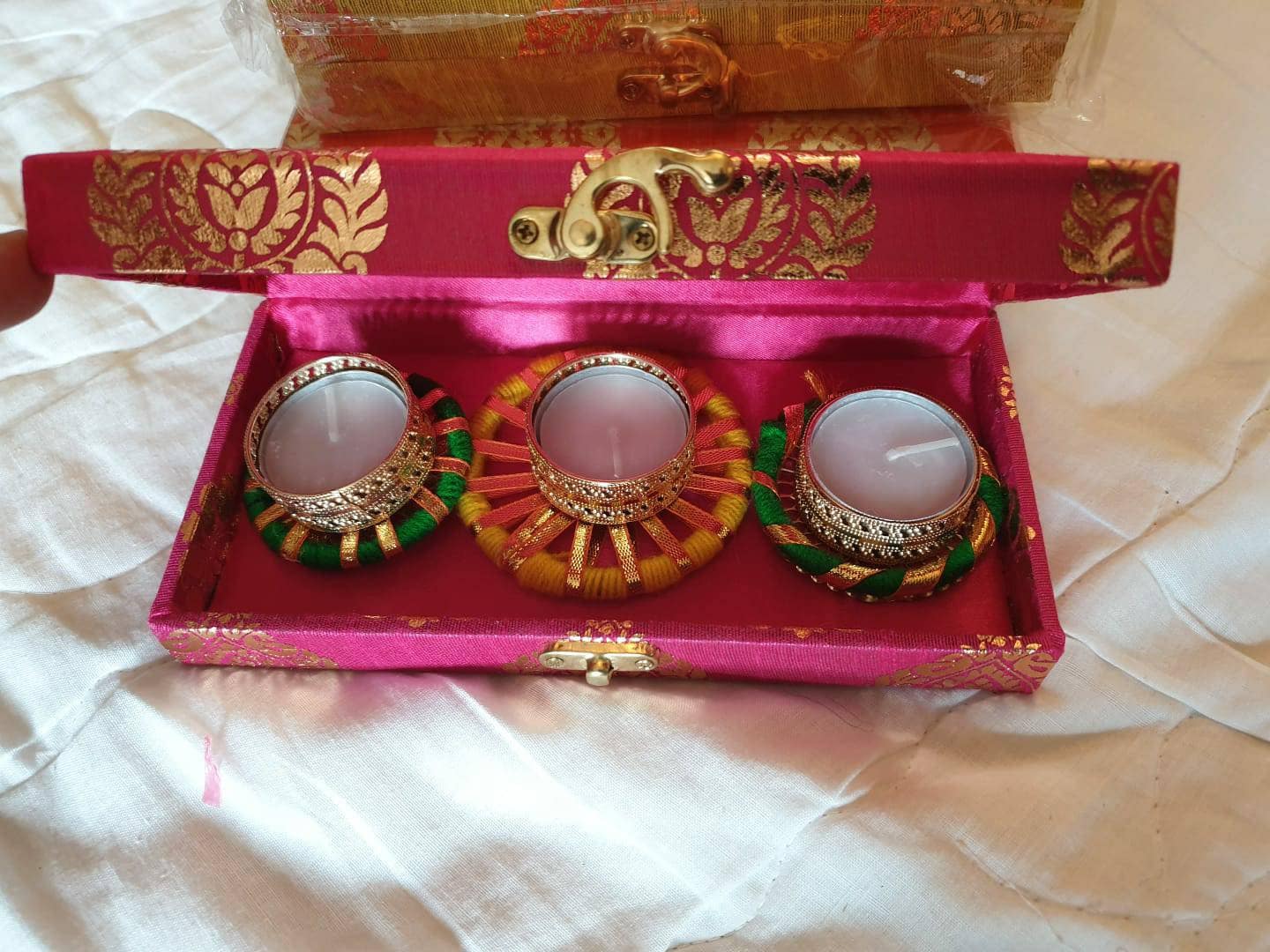 Embellished Steel Diya Set, Diwali Decor, Pooja Gift - Etsy UK