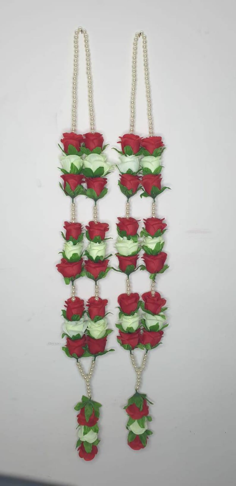 Designer Wedding Garlands Indian Wedding rose Garland Silk | Etsy