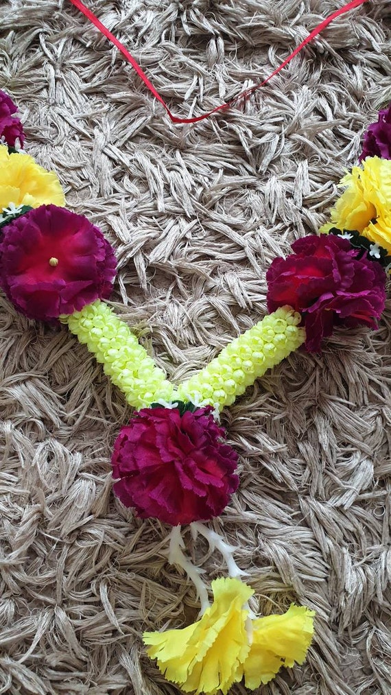 Outdoor & Gardening Flowers Violet Jasminum Artificial Marigold Medium ...