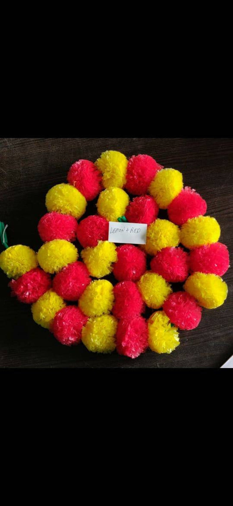 Pack of 20 Artificial Marigold Garlands flower strings wedding | Etsy