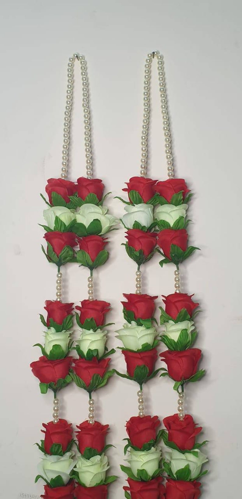 Designer Wedding Garlands Indian Wedding rose Garland Silk | Etsy