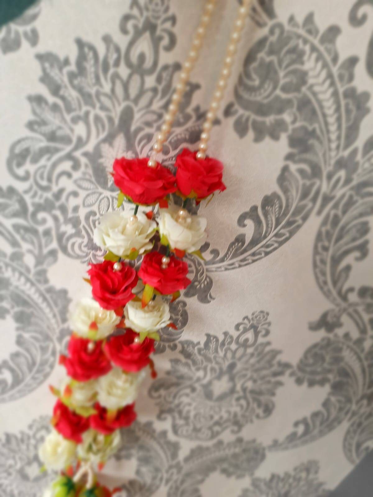 Wedding Garlands Indian Wedding Rose Garland Silk Flower | Etsy UK