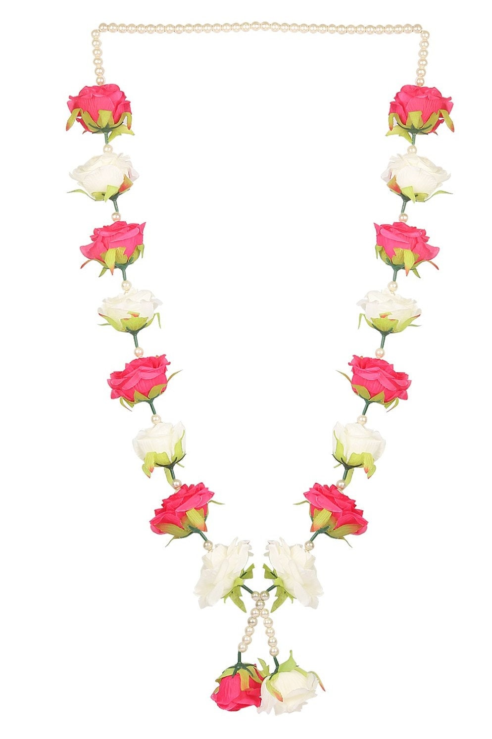 Wedding Garlands Indian Wedding Rose Garland Silk Flower - Etsy