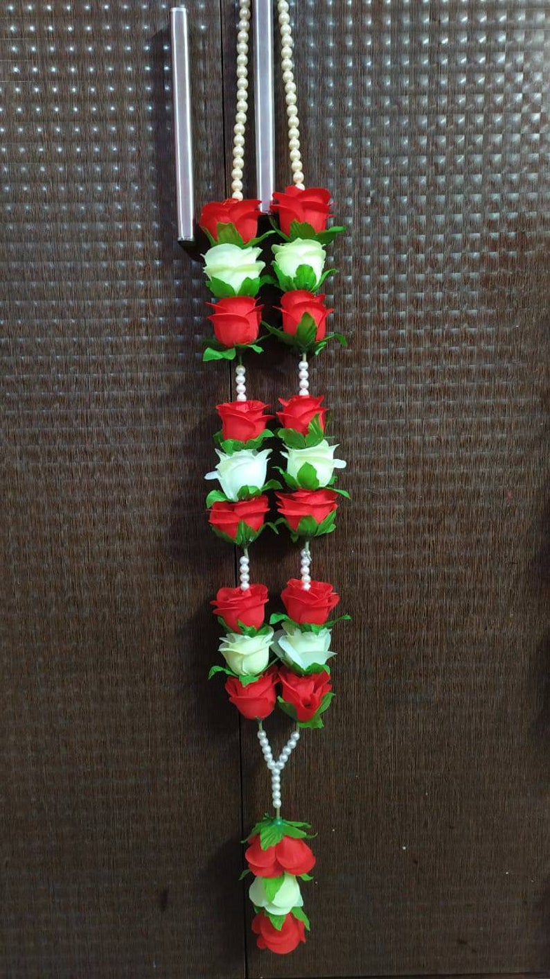 Designer Wedding Garlands Indian Wedding rose Garland Silk | Etsy