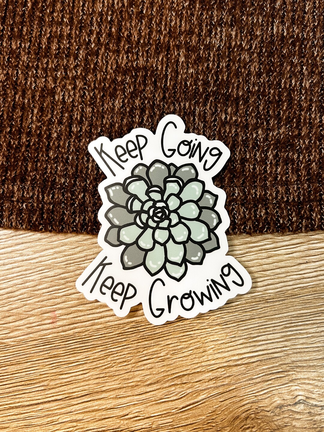 Keep Going Keep Growing Sticker Vinyl Sticker - Etsy