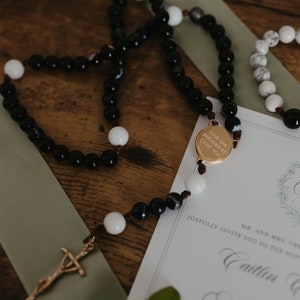 Bride & Groom Rosary Set Catholic Wedding Gift Gift for - Etsy
