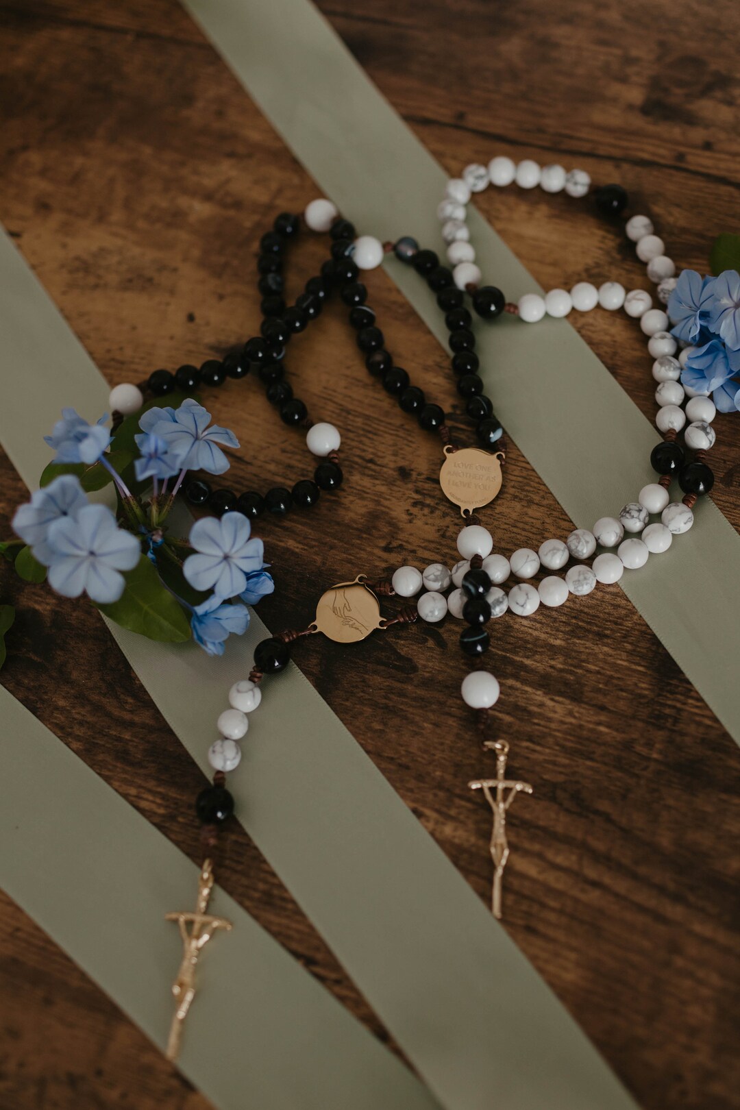 Bride & Groom Rosary Set Catholic Wedding Gift Gift for - Etsy