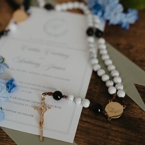 Bride & Groom Rosary Set Catholic Wedding Gift Gift for - Etsy