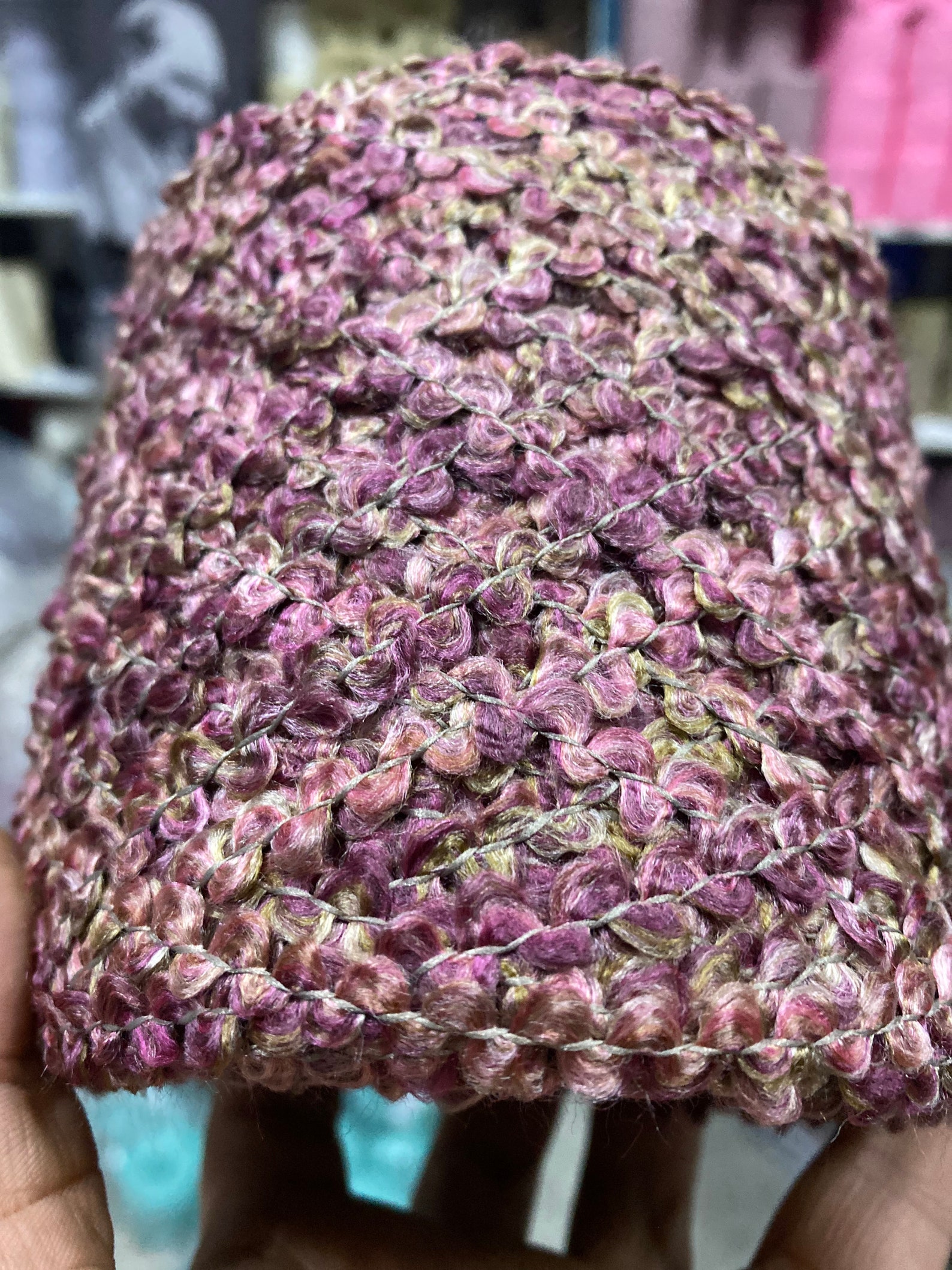 Boucle yarn, Chunky Boucle yarn, Boucle Thread, Bulky BoucleYarn ...