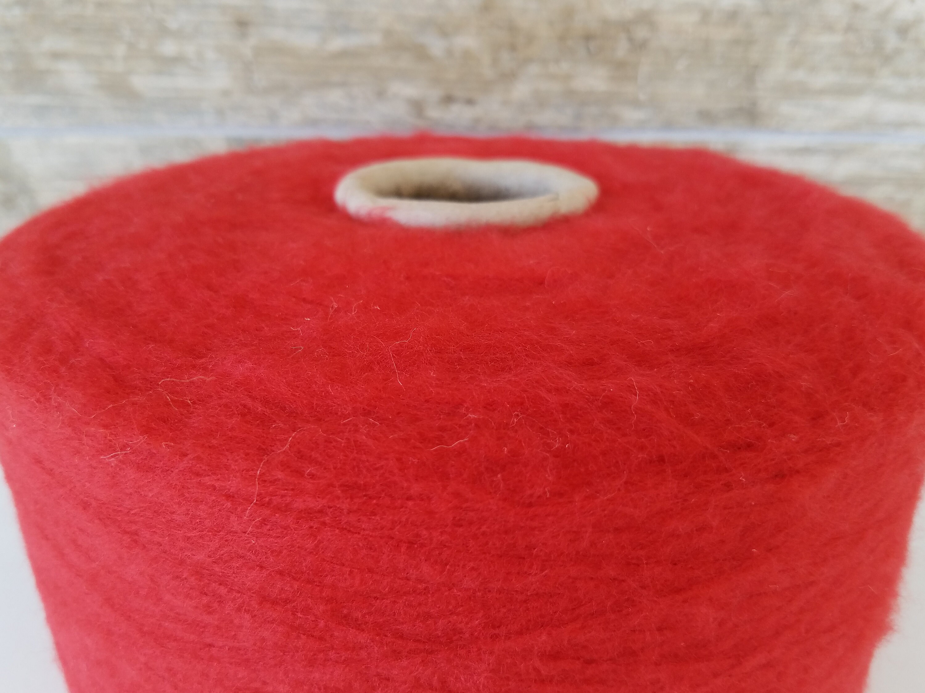 Silk Cone Yarn Red 1330gr Merino Spool Yarn Machine Yarn - Etsy