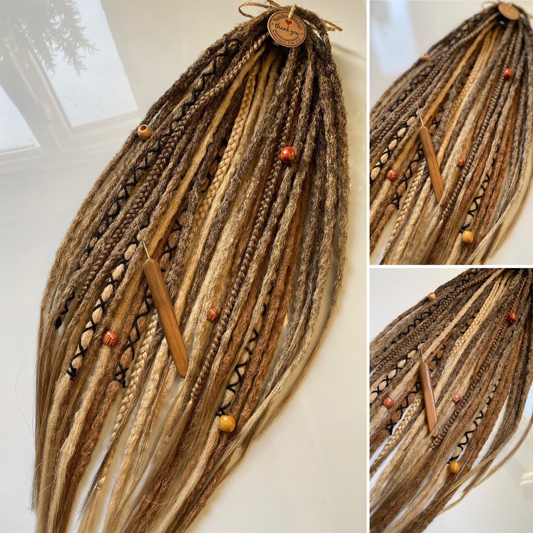 Natural Honey Dreadlock Style / Chocolate Honey Transitional / Light ...