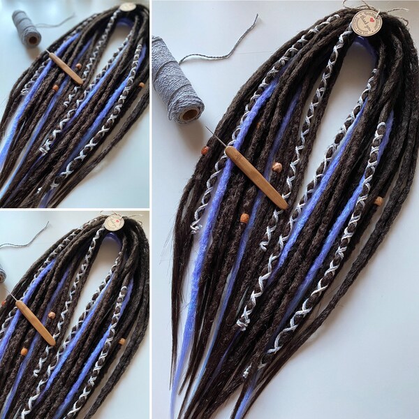 Synthetic Dreadlock Extensions - Etsy