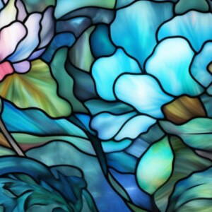 Stained Glass Transom Window Film Custom Transom Window Stained Glass ...