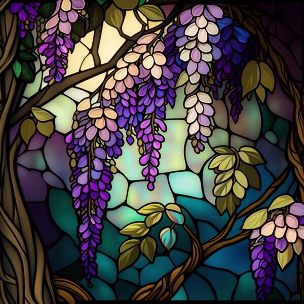 Window Clings Stained Glass - Etsy